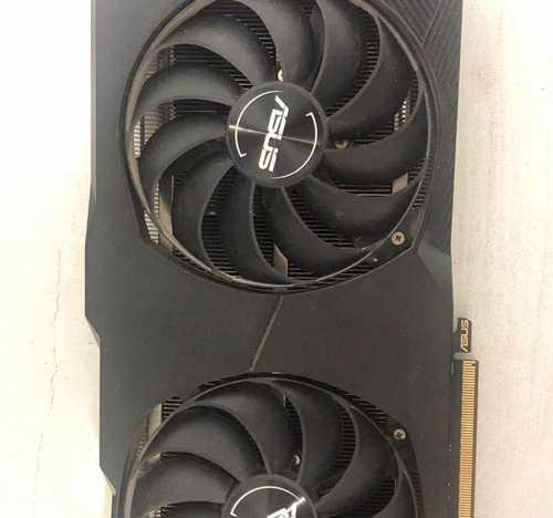 Видеокарта asus Radeon RX 5700 XT dual EVO OC 8 GB