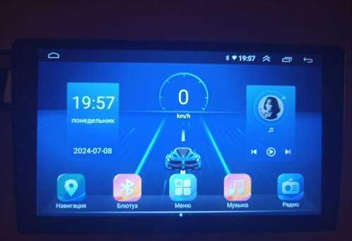 Магнитола 2 din android 9 дюймов с 4G (слот sim)
