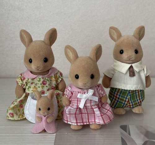 Sylvanian families семья кенгуру