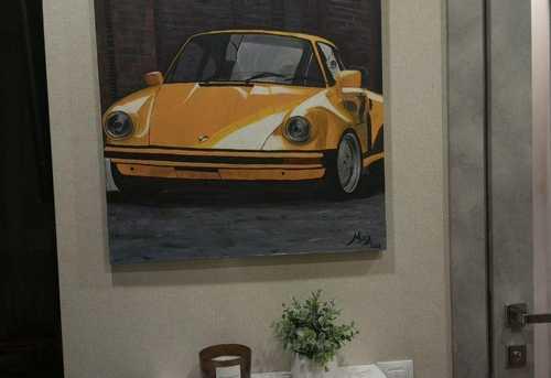 Картина акрилом porsche 911 carrera classic