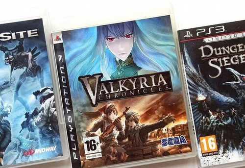 Valkyria Chronicles/ Diablo 3/ BlackSite PS3