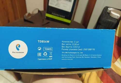 Wifi роутер adsl TD854W Ver4. 0