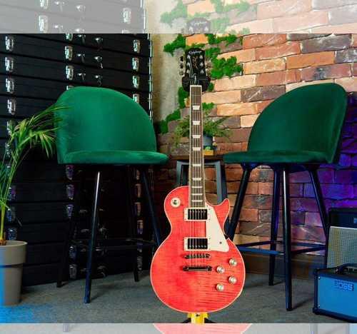 Epiphone Les Paul Standard 60s Figured Fucshia