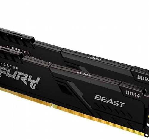 Оперативная память Kingston fury Beast DDR4 16 гб