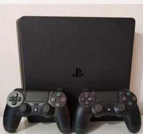 Sony playstation 4 slim 1tb с играми