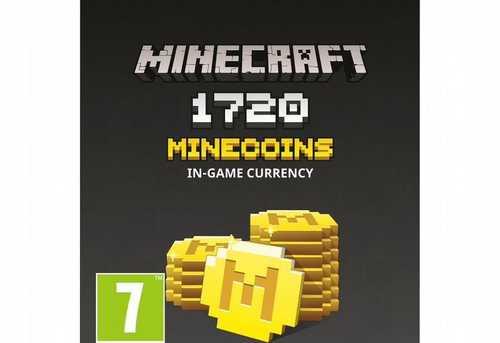 Карта Minecraft Minecoins 1720/3500 Паки глобал