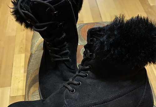 Ботинки женские 37 черные