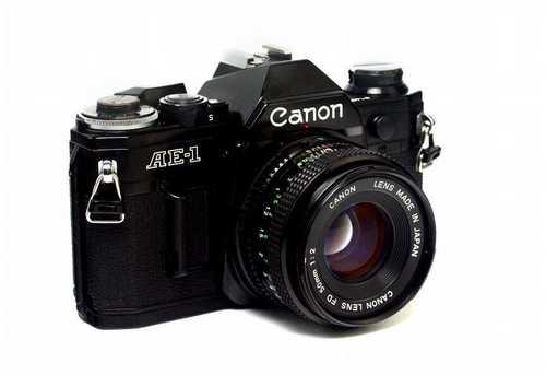 Canon AE-1 + Canon Lens FD 50mm f2