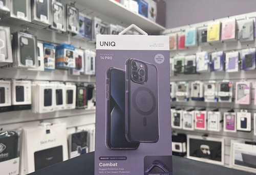 Чехол Uniq combat iPhone 14 Pro Purple