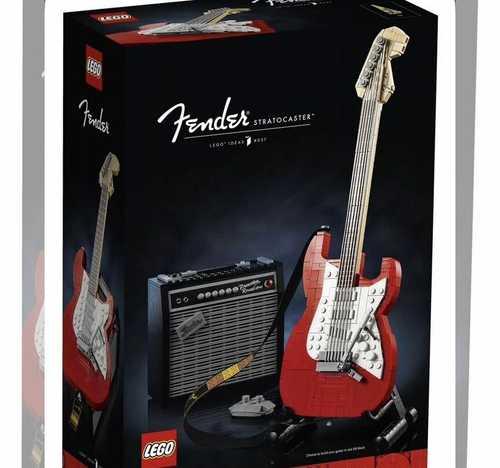 Lego Ideas Электрогитара Fender Stratocaster