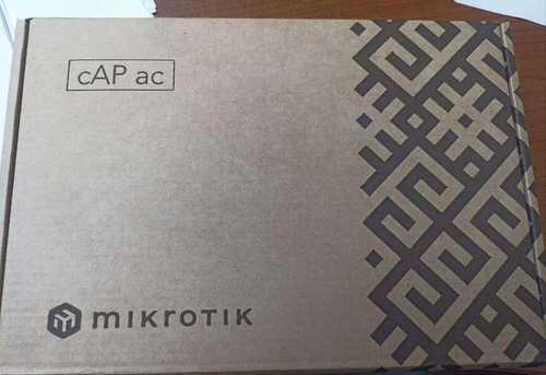 Точка доступа mikrotik cap ac новая