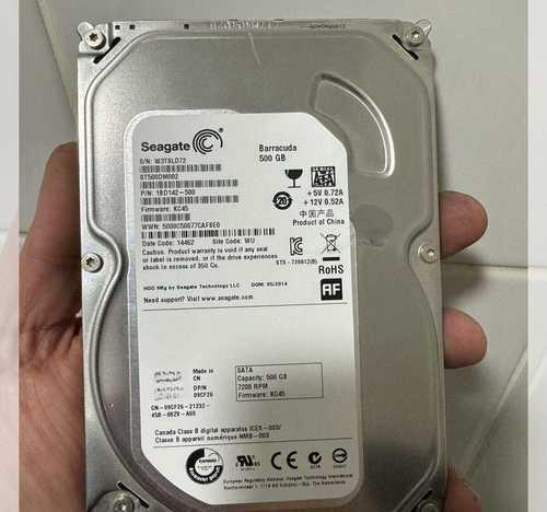 Жесткий диск 500 гб SATA 3