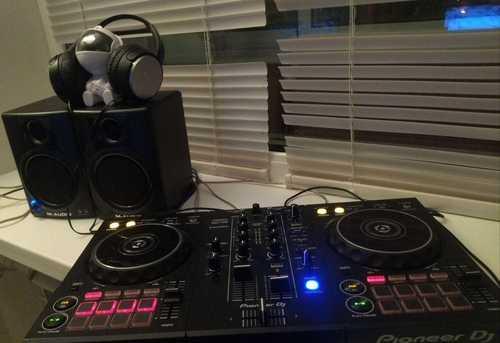 Dj контроллер Pioneer DDJ 400 с акустикой в аренду