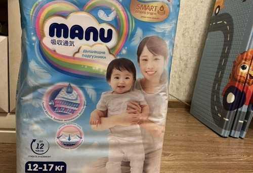 Подгузники Manu xl