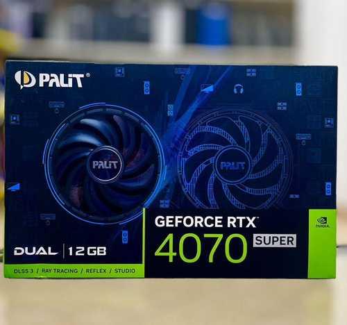 Видеокарта RTX 4070 Super 12 Gb Palit Dual