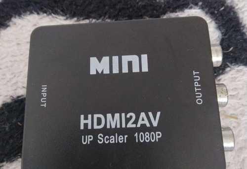 MiNI hdmi2AV UPScaler 1080P