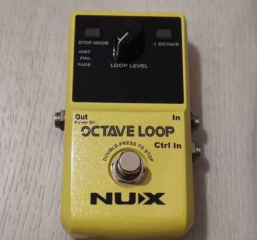 Педаль NUX Octave Loop