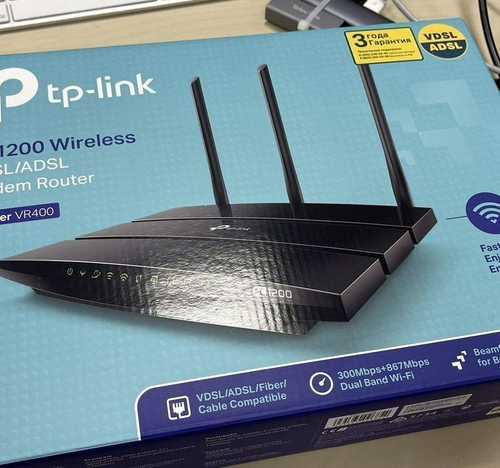 Роутер TP-Link Archer VR400 adsl/vdsl