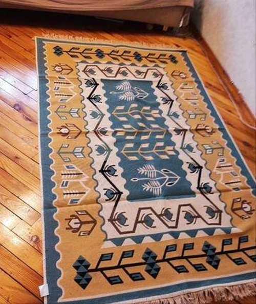 Двусторонние килимы хлопок тканные турецкие ковры