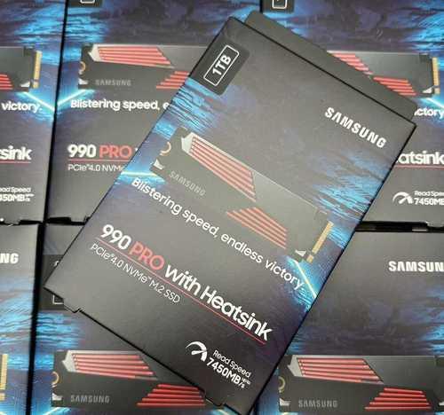 Новые Samsung 990 pro 1tb с радиатором