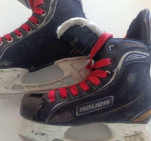 Хоккейные коньки bauer 3-4 размер