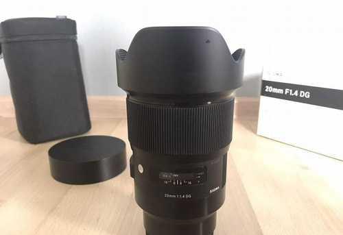 Sigma 20mm f1.4 Art (Sony E)