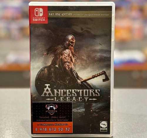 Б/У Ancestors Legacy. Nintendo