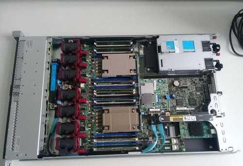 Сервер HP Gen9 dl360 DDR4 256Gb, nvme 2tb*2 Гарант
