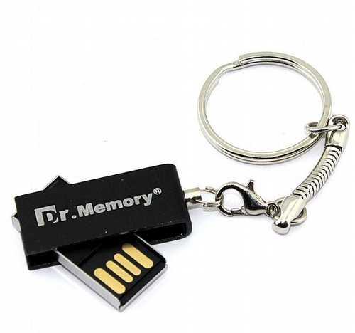 Флешка USB Dr. Memory 005 8Гб, USB 2.0, серебро