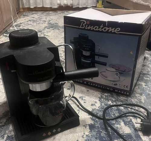 Кофеварка рожковая binatone cm-200x
