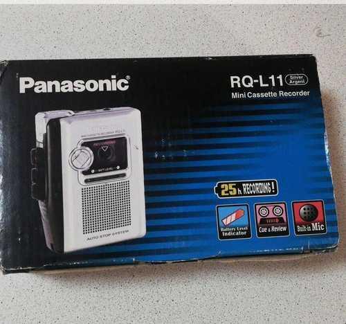 Кассетный диктофон panasonic RQ-L11