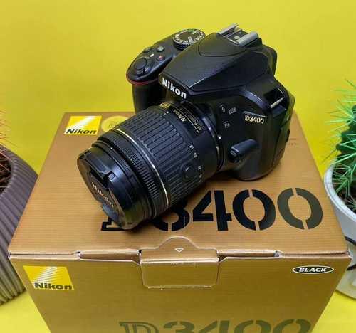 Nikon d3400 kit 18-55mm