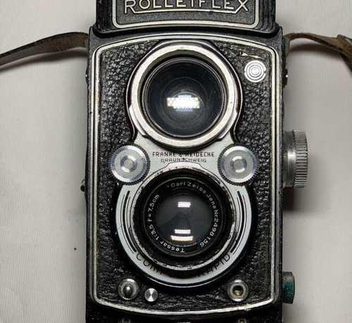 Фотоаппарат Rolleiflex compur rapid Carl Zeiss