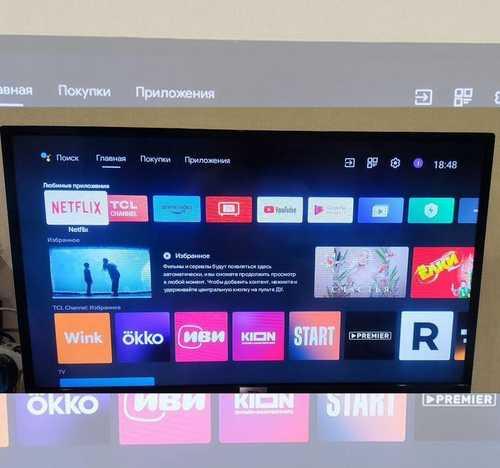 Телевизор со SMART TV и HDR TCL 32S527/ бу