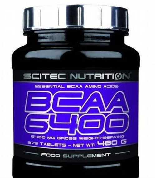 Scitec Nutrition bcaa - 6400 375 т