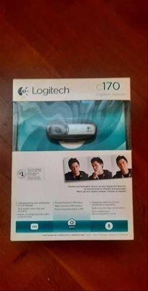 Вебкамера logitech c170