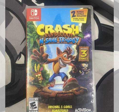 Crash bandicoot: N Sane Trilogy Nintendo Switch