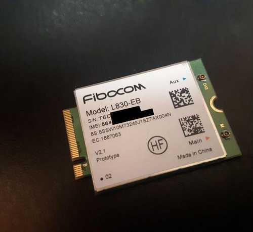 Модем Fibocom L830-EB (LTE)