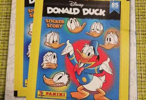 Donald Duck panini 85 лет. История в наклейках