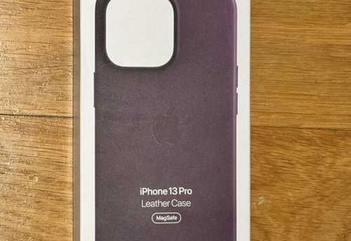 Чехол MagSafe кожаный для iPhone 13 Pro. Оригинал