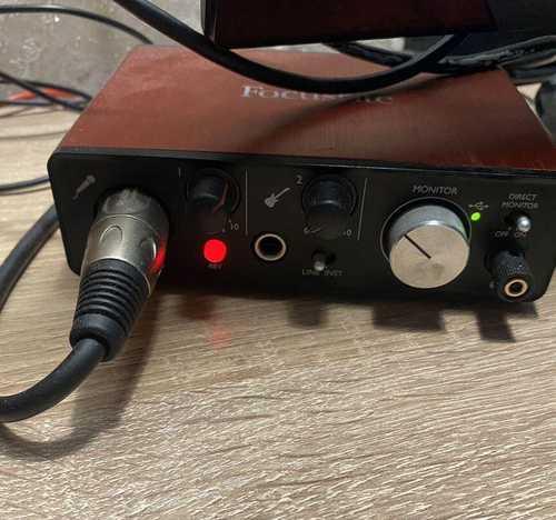 Звуковая карта focusrite scarlett solo 2nd gen