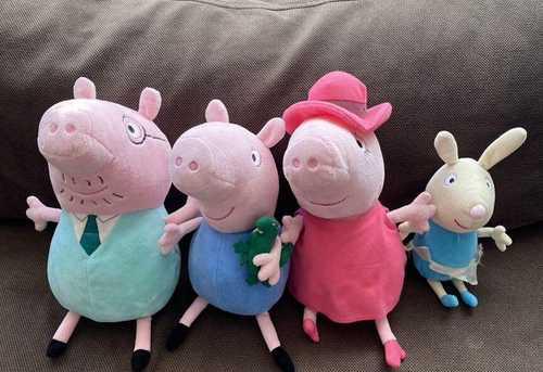 Свинка Пеппа семья Мягкие игрушки