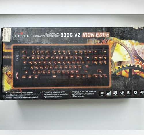 Игровая клавиатура Okllick 930G V2 Iron Edge