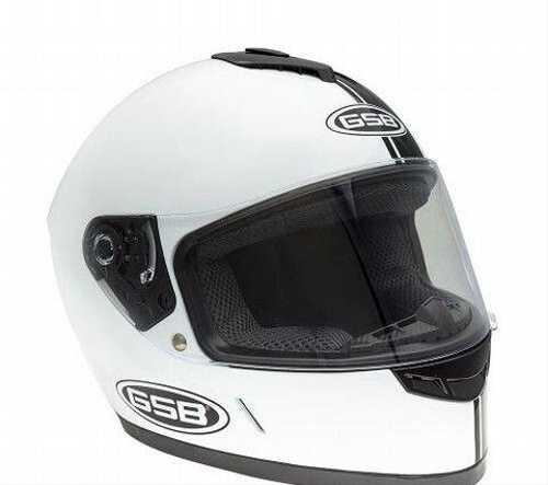 Шлем закрытый интеграл GSB G-349 black white