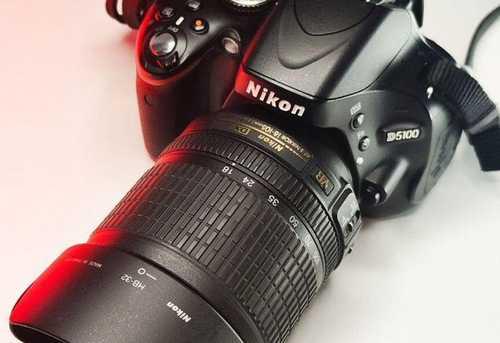 Фотоаппарат Nikon d5100 18-105mm + сумка