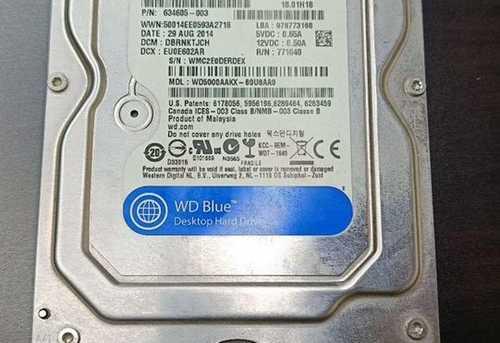 Жесткий диск Western Digital Blue 500Gb