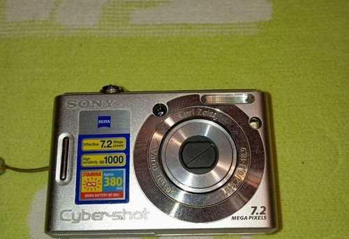 Компактный фотоаппарат sony cyber shot DSC-W35