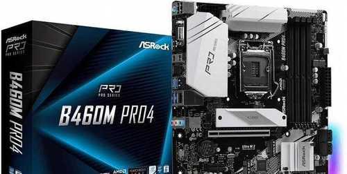 Материнская плата AsRock B460M Pro4 + Wi-Fi 6E