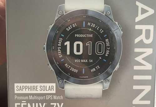 Часы Garmin fenix 7x Sapphire Solar