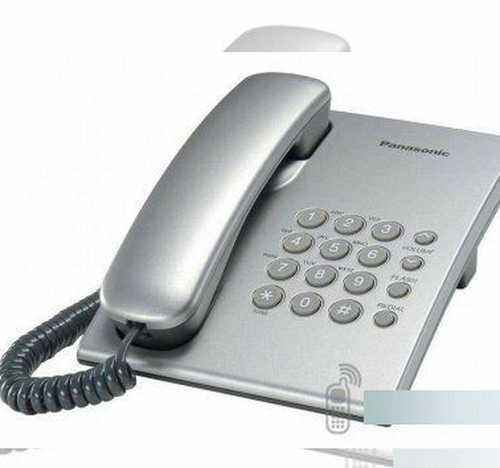 Проводной телефон Panasonic KX-TS2350RUS серебристый